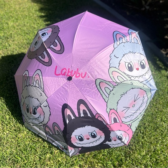 Other | Labubu Umbrella Sun Protection Umbrella | Poshmark
